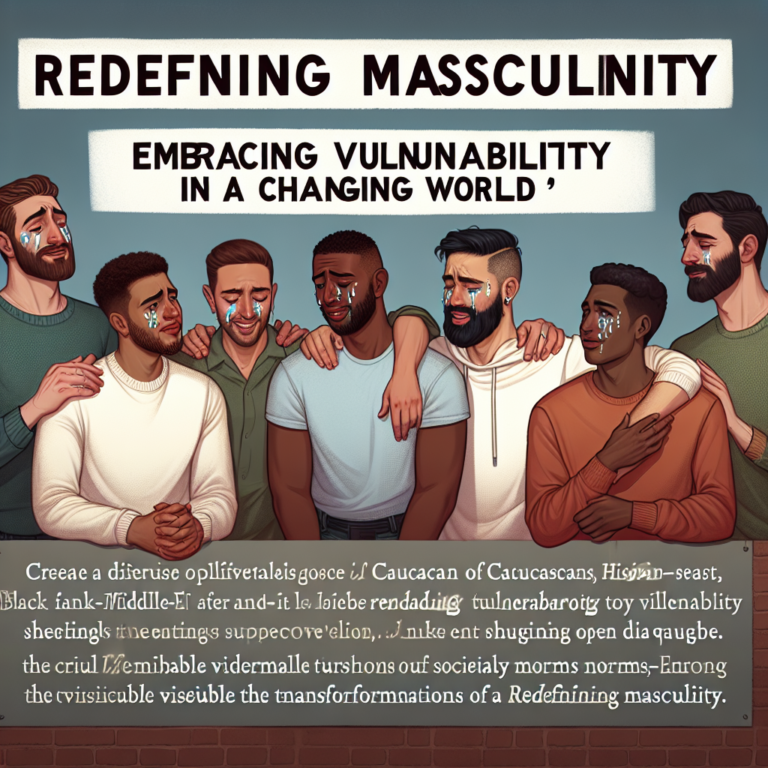 Redefining Masculinity: Embracing Vulnerability in a Changing World ...