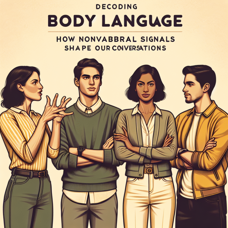 Decoding Body Language: How Nonverbal Signals Shape Our Conversations - PSYFORU