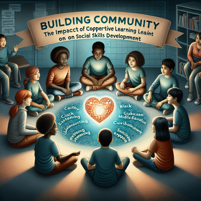 Building Community: The Impact of Cooperative Learning on Social Skills Development - PSYFORU